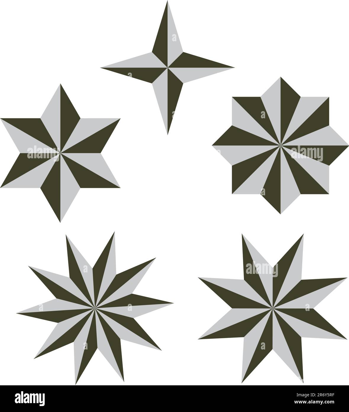 Vector 3d star illustration Stock Vector Image & Art - Alamy