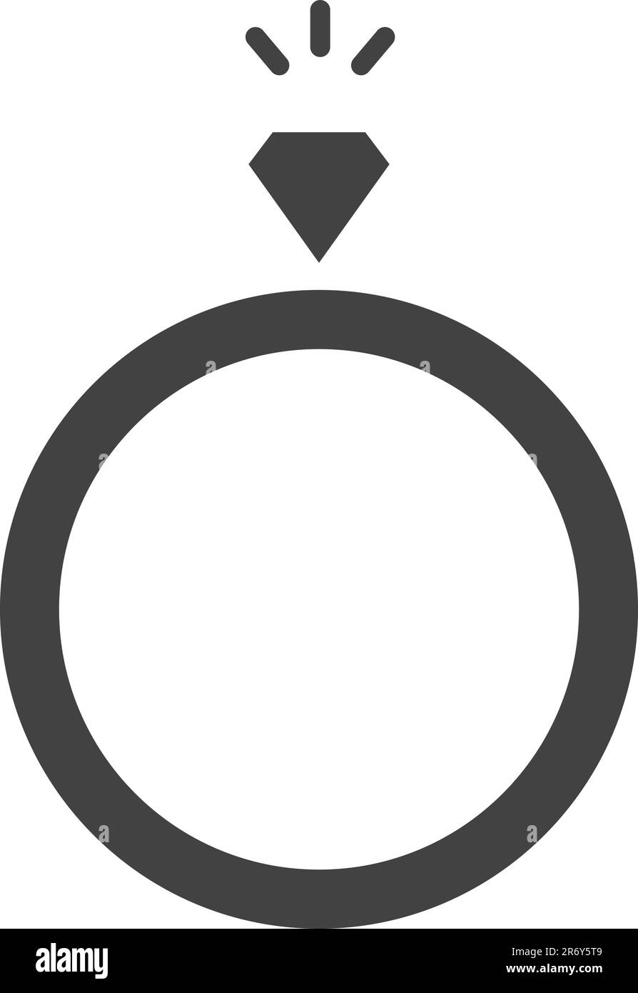 Engagement Ring icon vector image Stock Vector Image & Art - Alamy