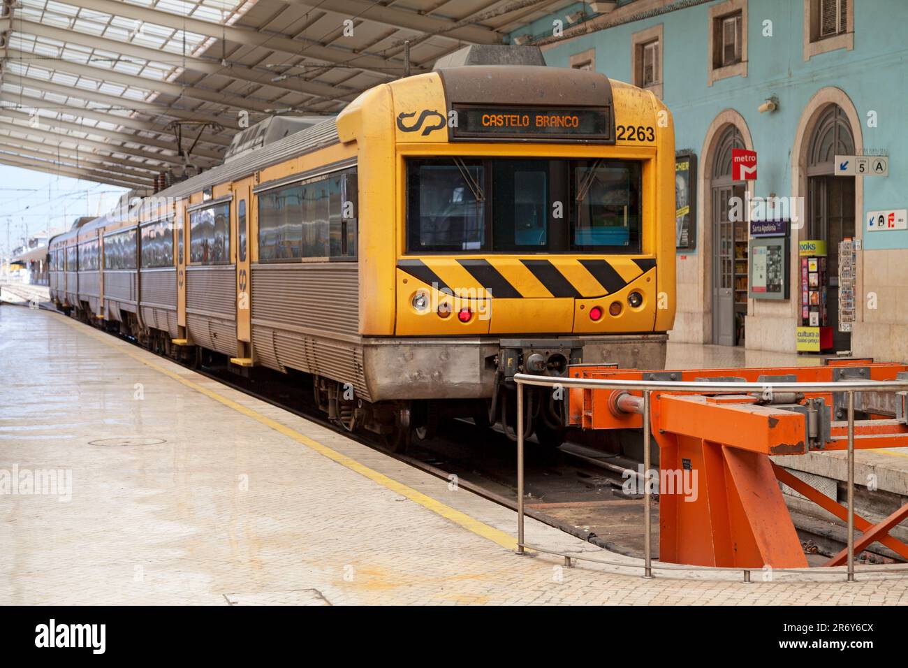 Lisbon, Portugal - June 02 2018: Intercidades (intercity) transport on ...