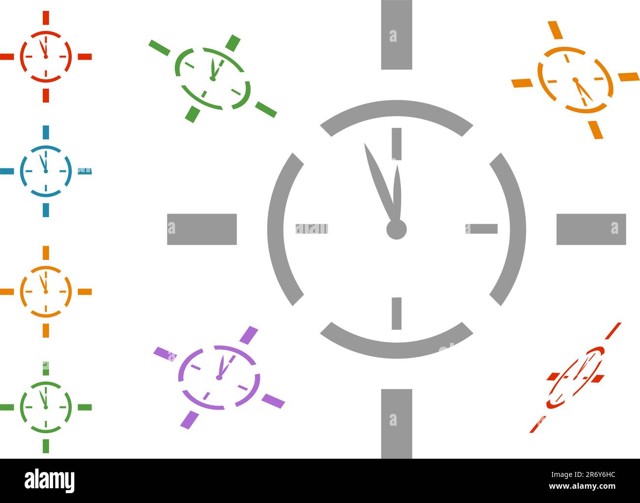 Set a target Cut Out Stock Images & Pictures - Alamy