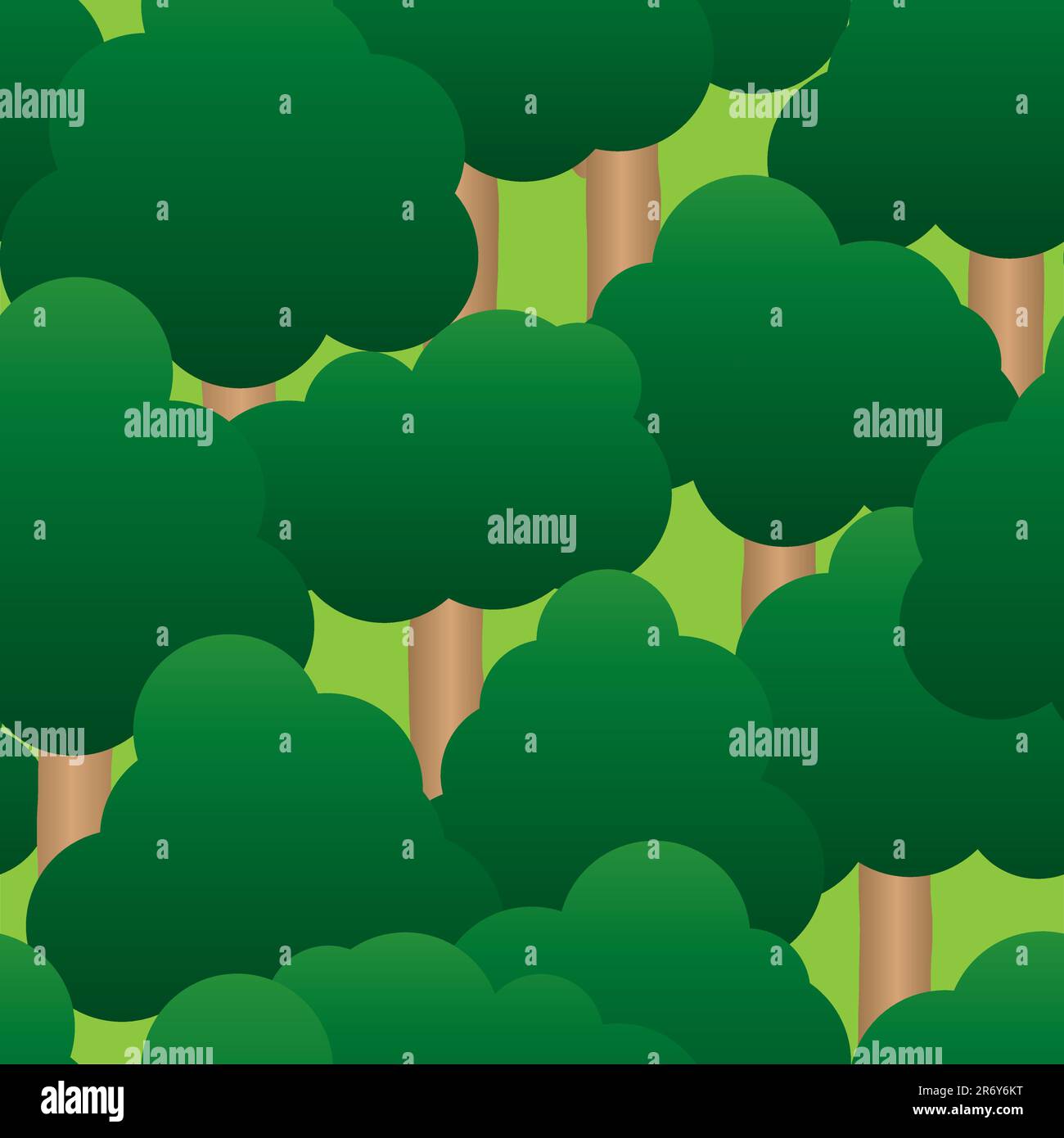 Abstract forest background. Seamless pattern. Vector illustration Stock ...