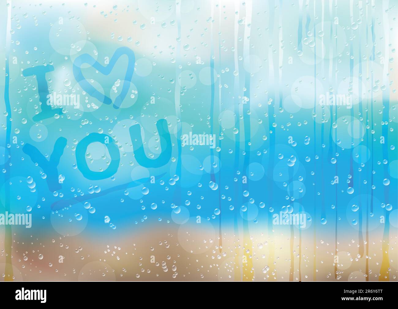 Window frame rain Stock Vector Images - Alamy