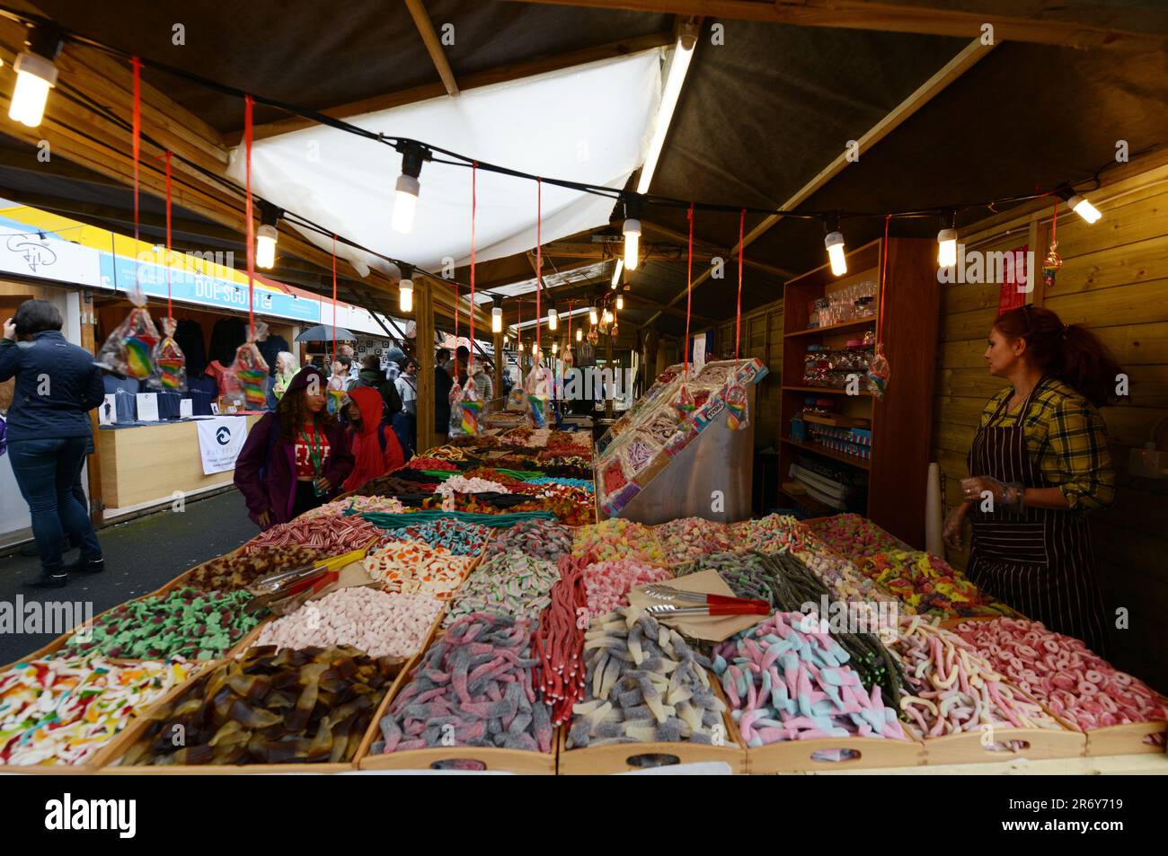 A candy stall at the market in Howth, Ireland Stock Photo - Alamy