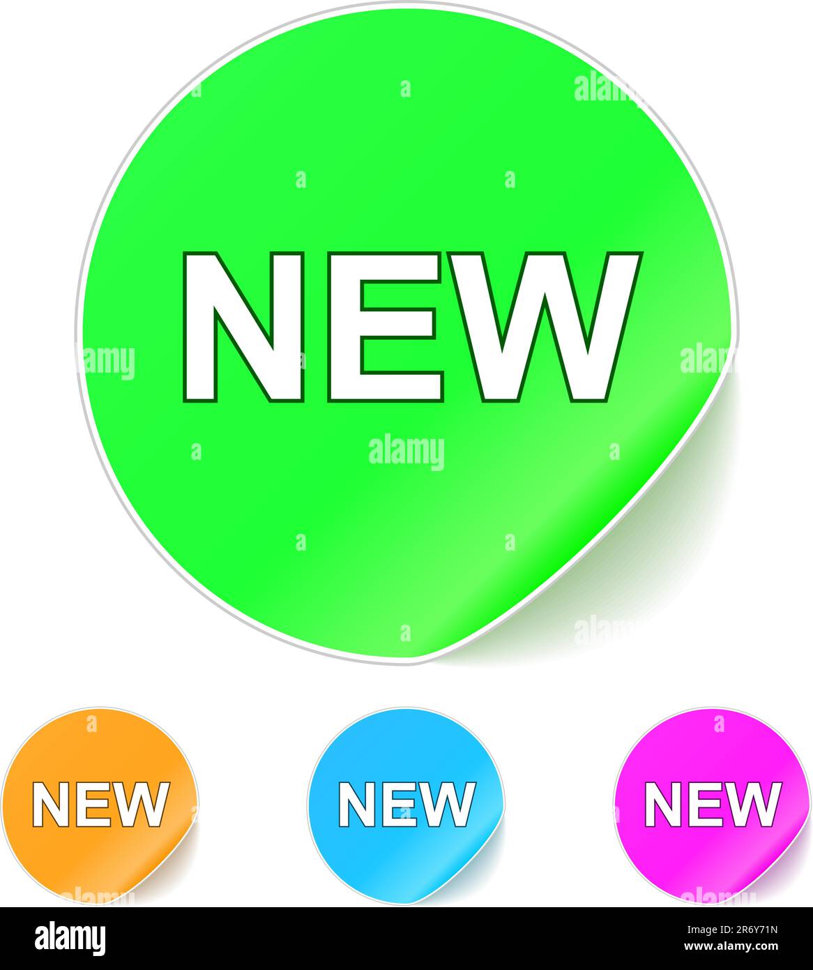 Vector labels for web Stock Vector Image & Art - Alamy