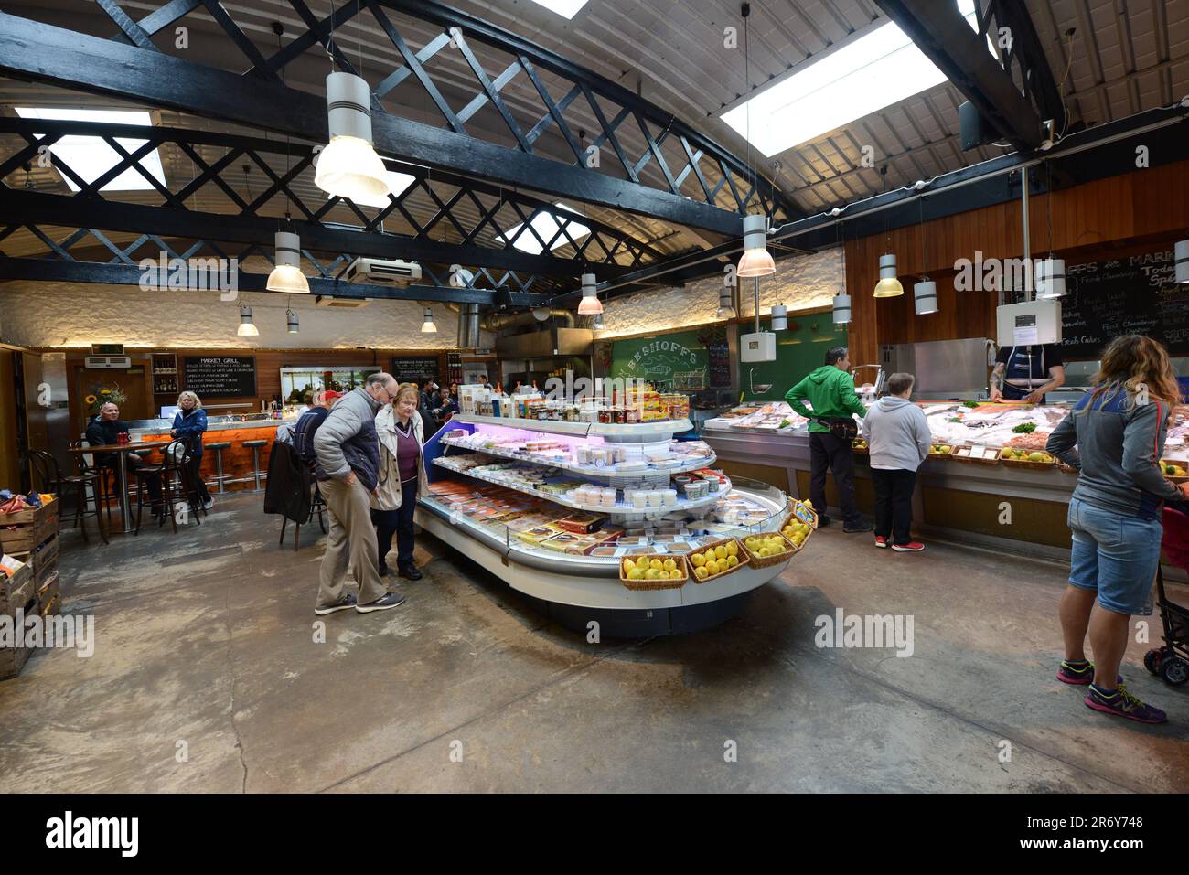 Beshoffs The Market & Beshoffs Sea Grill in Howth, Ireland Stock Photo ...