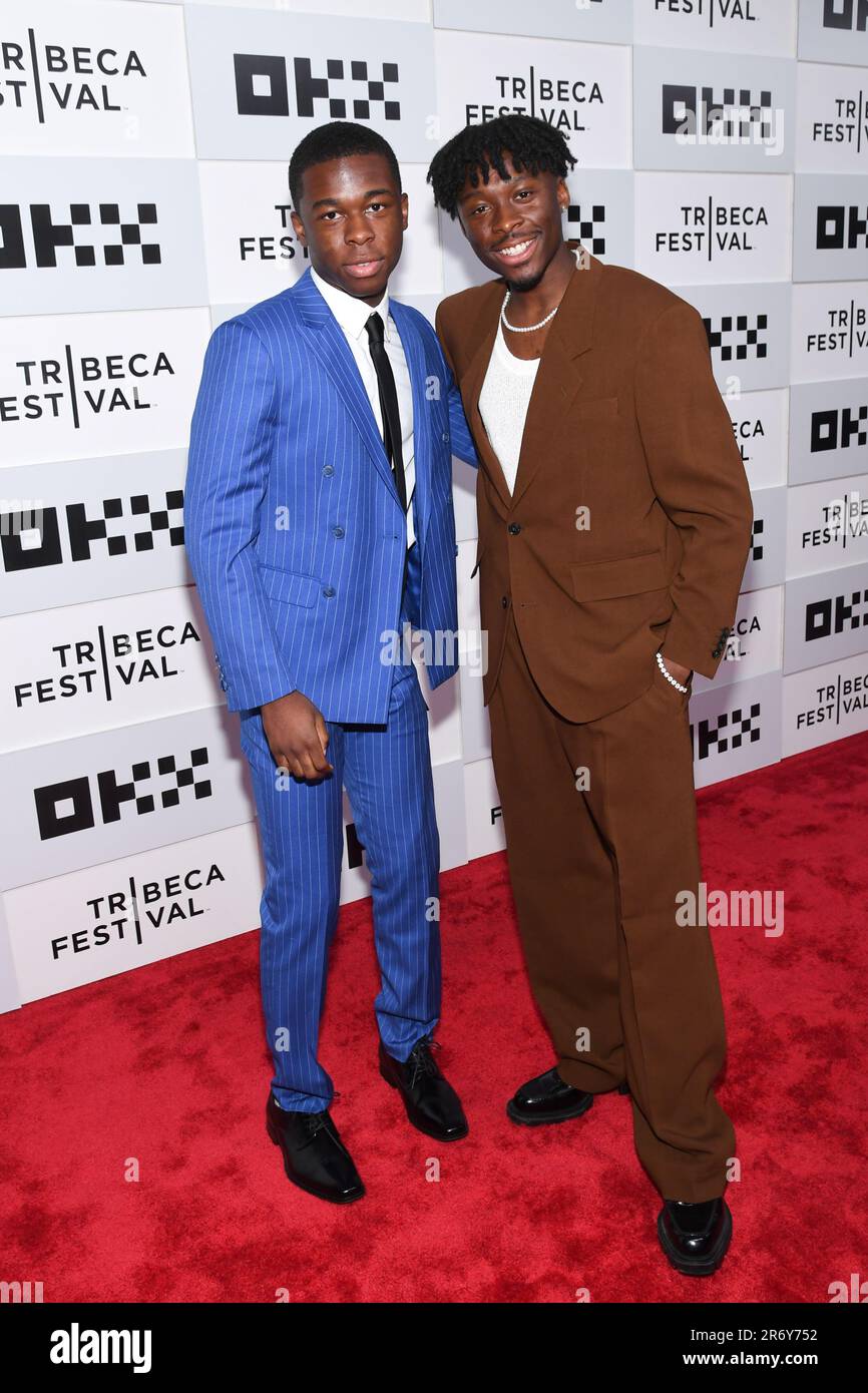 New York, USA. 11th June, 2023. Gerald Jones and Sheyi Cole attend ...