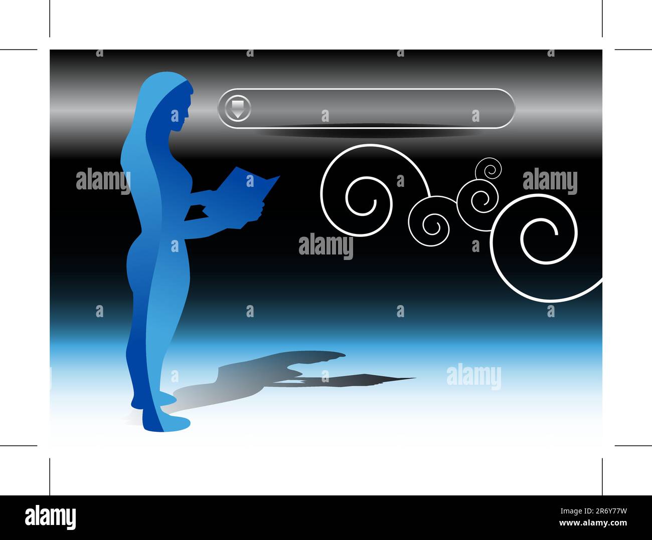 Arrow graphics reading hi-res stock photography and images - Alamy