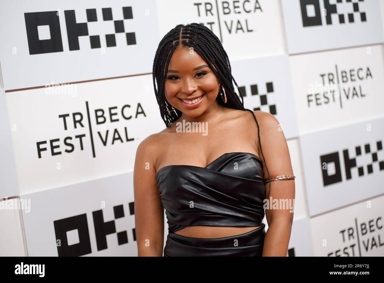 New York, USA. 11th June, 2023. Madison McBride attends ‘Full Circle' Tribeca Festival premiere ...