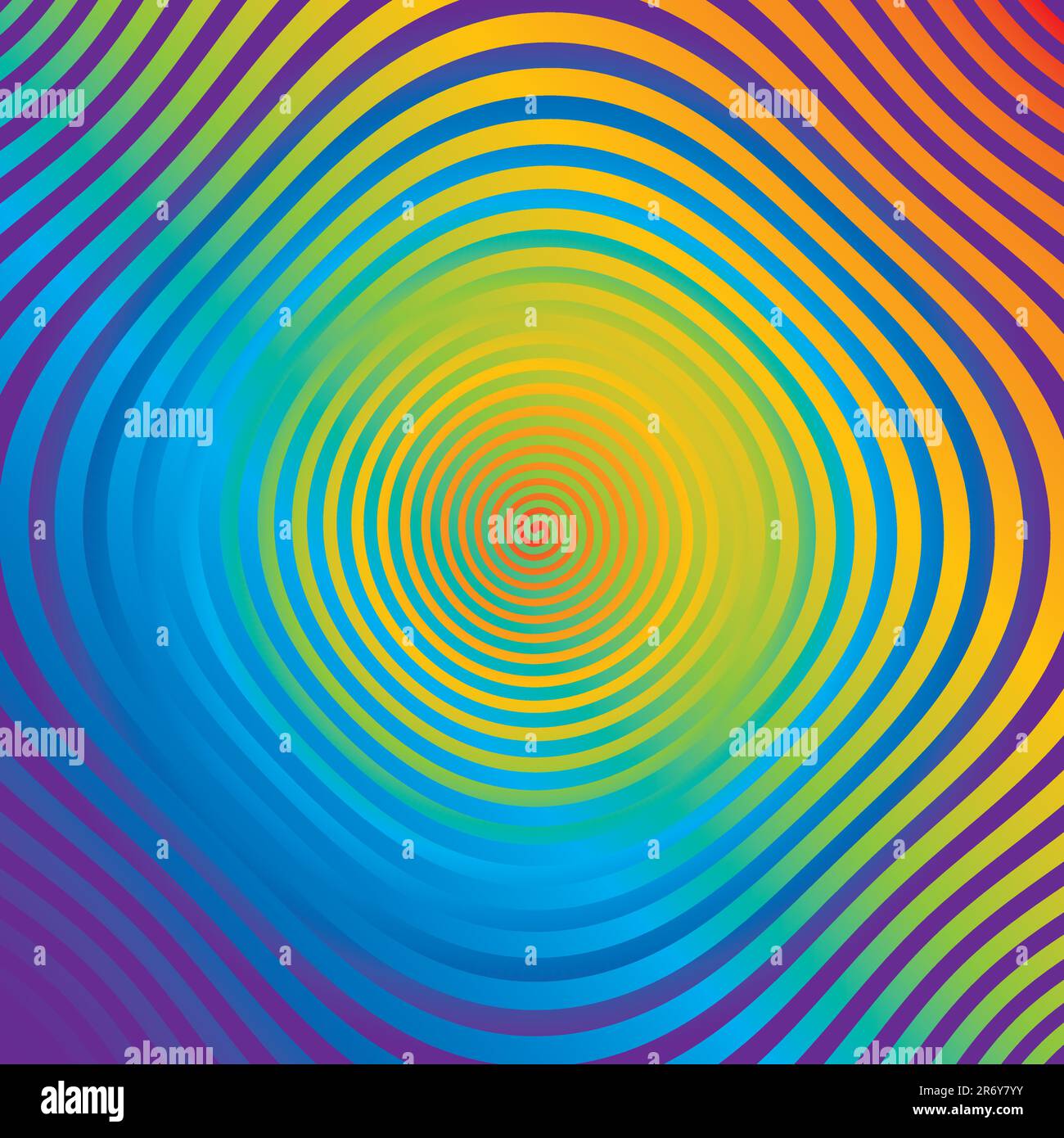 Vector abstract colorful spiral op-art Stock Vector Image & Art - Alamy