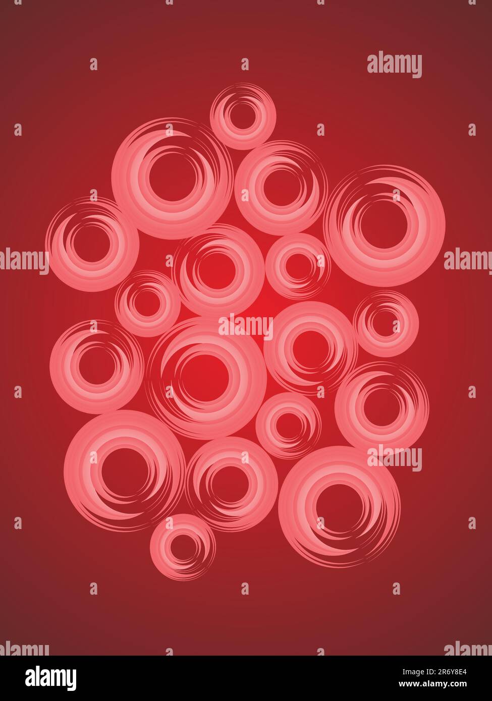 Vector Illustration Of Circle Pattern Background Stock Vector Image And Art Alamy