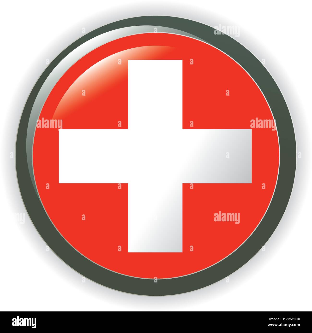 vector shiny web buttons with european country flags Stock Vector Image ...