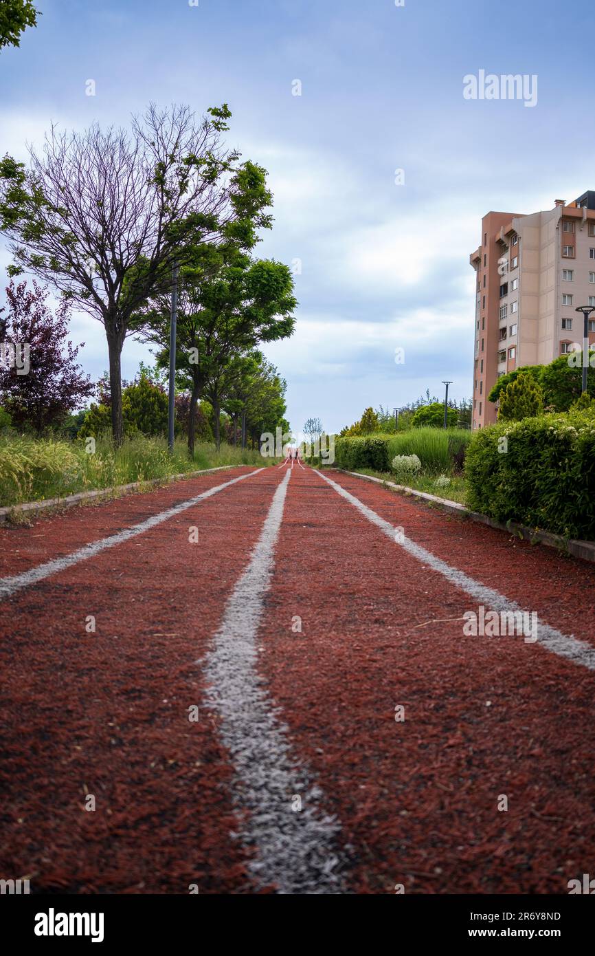 Walking route in nature hi-res stock photography and images - Alamy