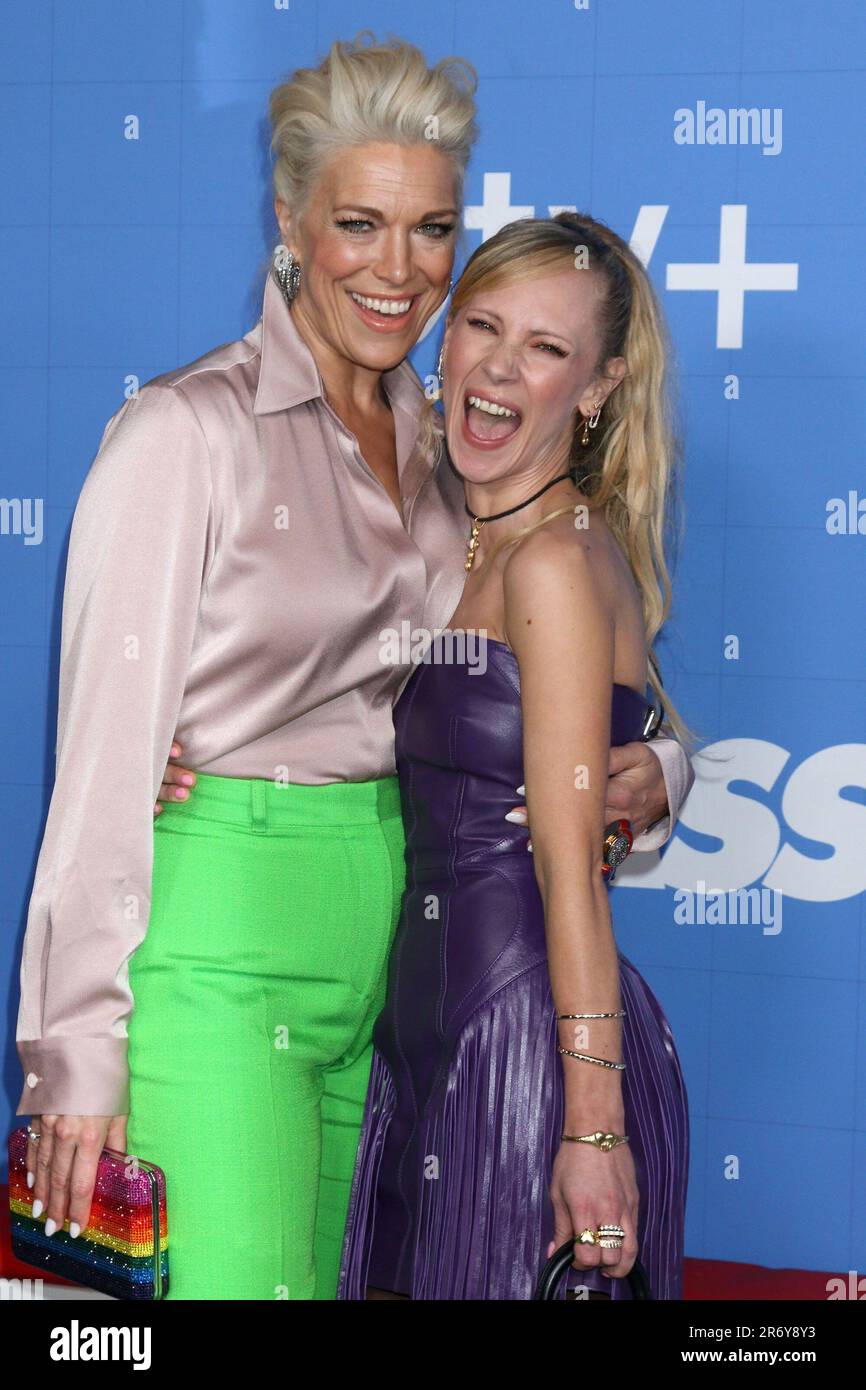 Los Angeles Ca 10th June 2023 Hannah Waddingham Juno Temple At