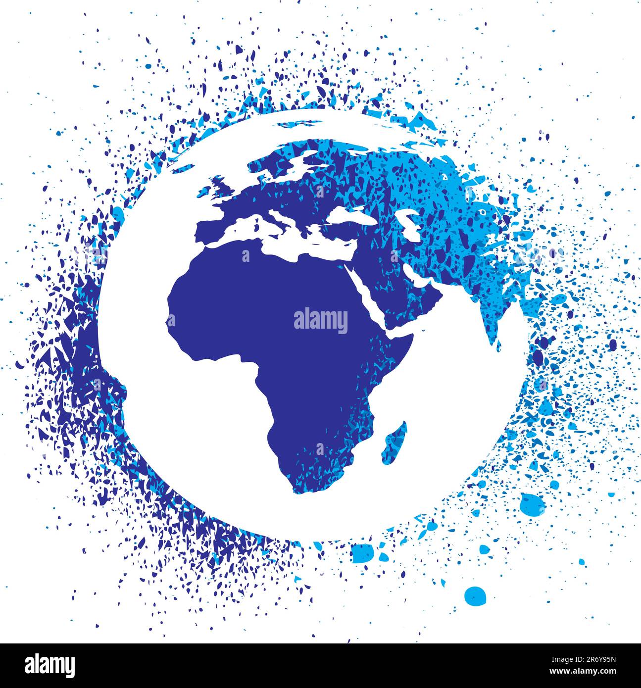 Globe concept icon web internet vector illustration Stock Vector Image ...