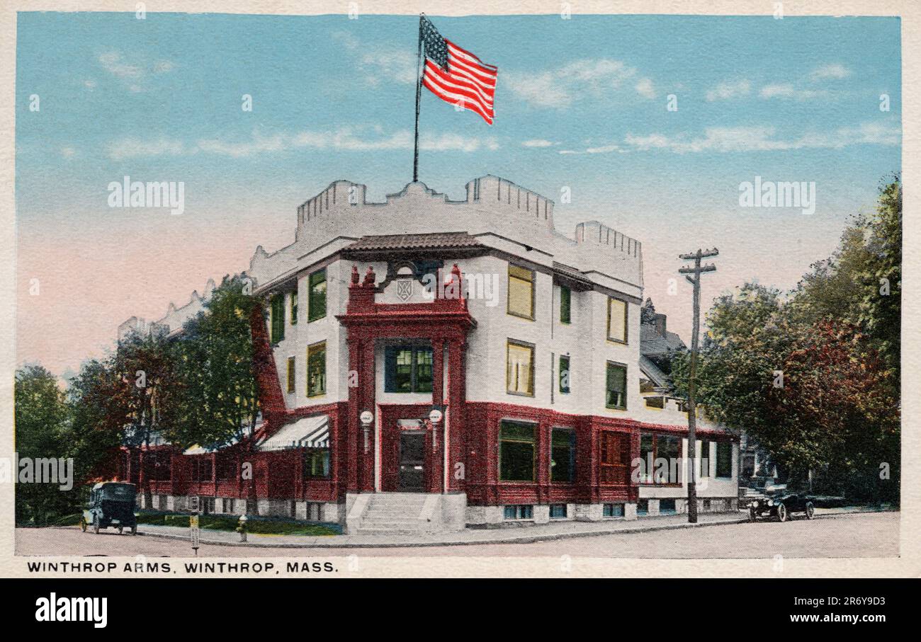 Winthrop arms hi-res stock photography and images - Alamy