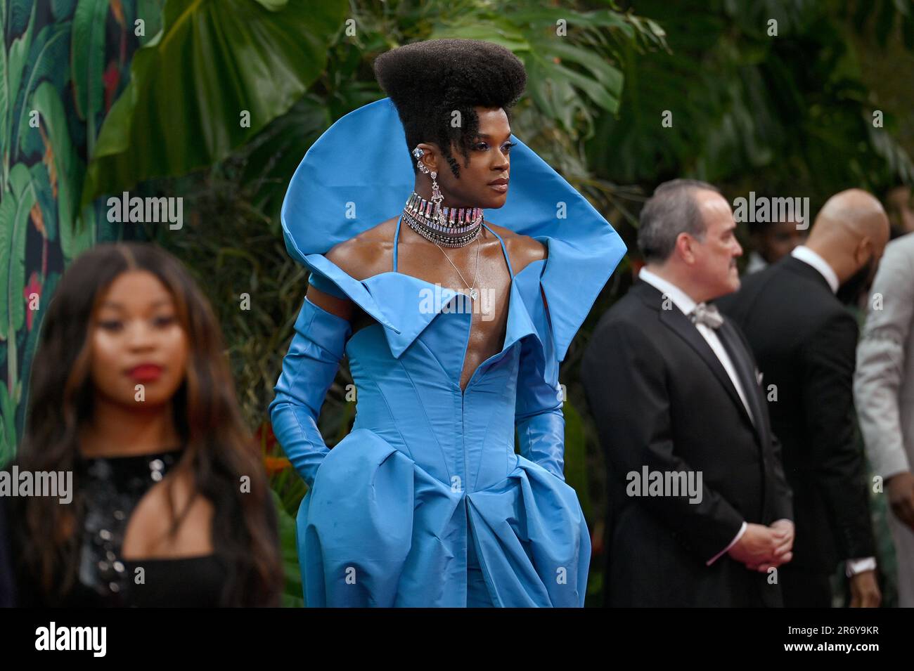 New York, USA. 11th June, 2023. J. Harrison Ghee walking on the red ...