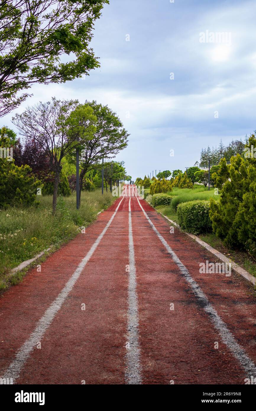 Walking route in nature hi-res stock photography and images - Alamy