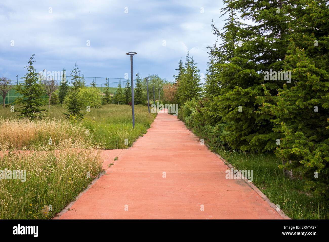 Pedestrian path area in hi-res stock photography and images - Alamy