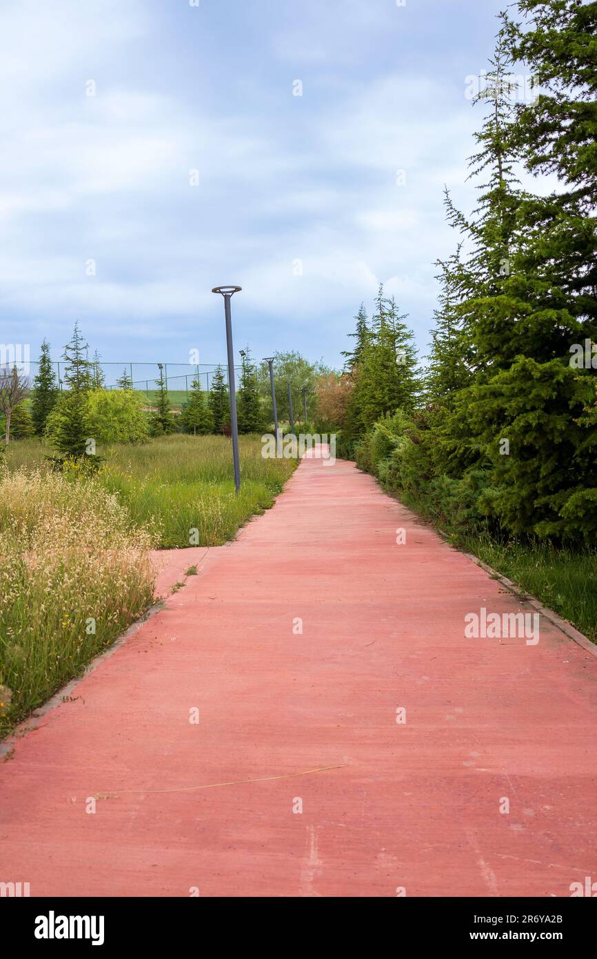 Pedestrian path area in hi-res stock photography and images - Alamy