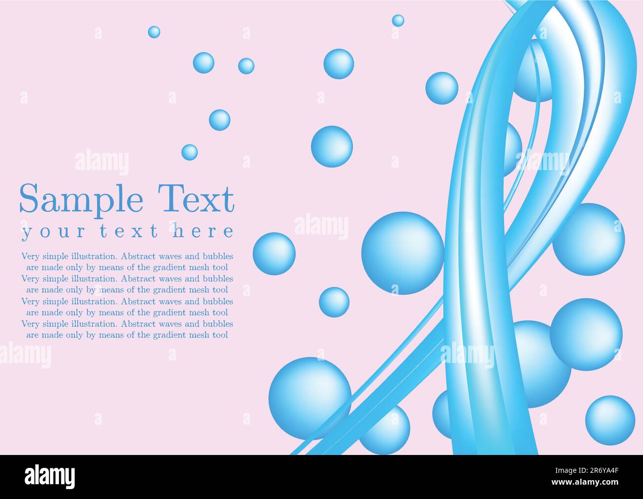 Sphere wave pattern pink background Stock Vector Images - Alamy