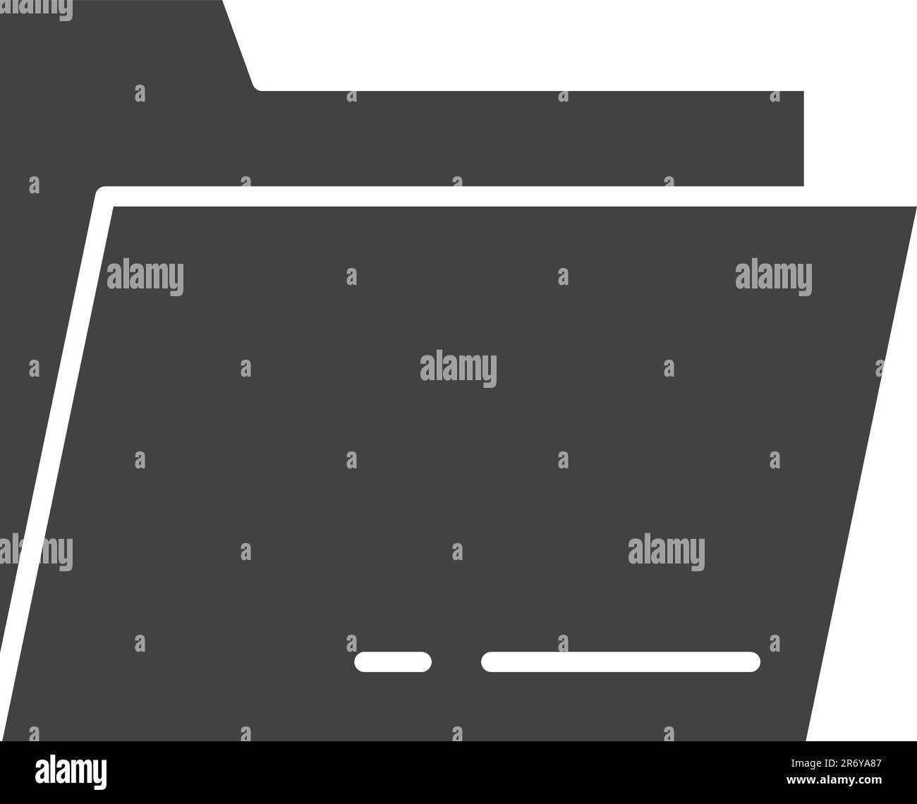 Folder icon vector image Stock Vector Image & Art - Alamy