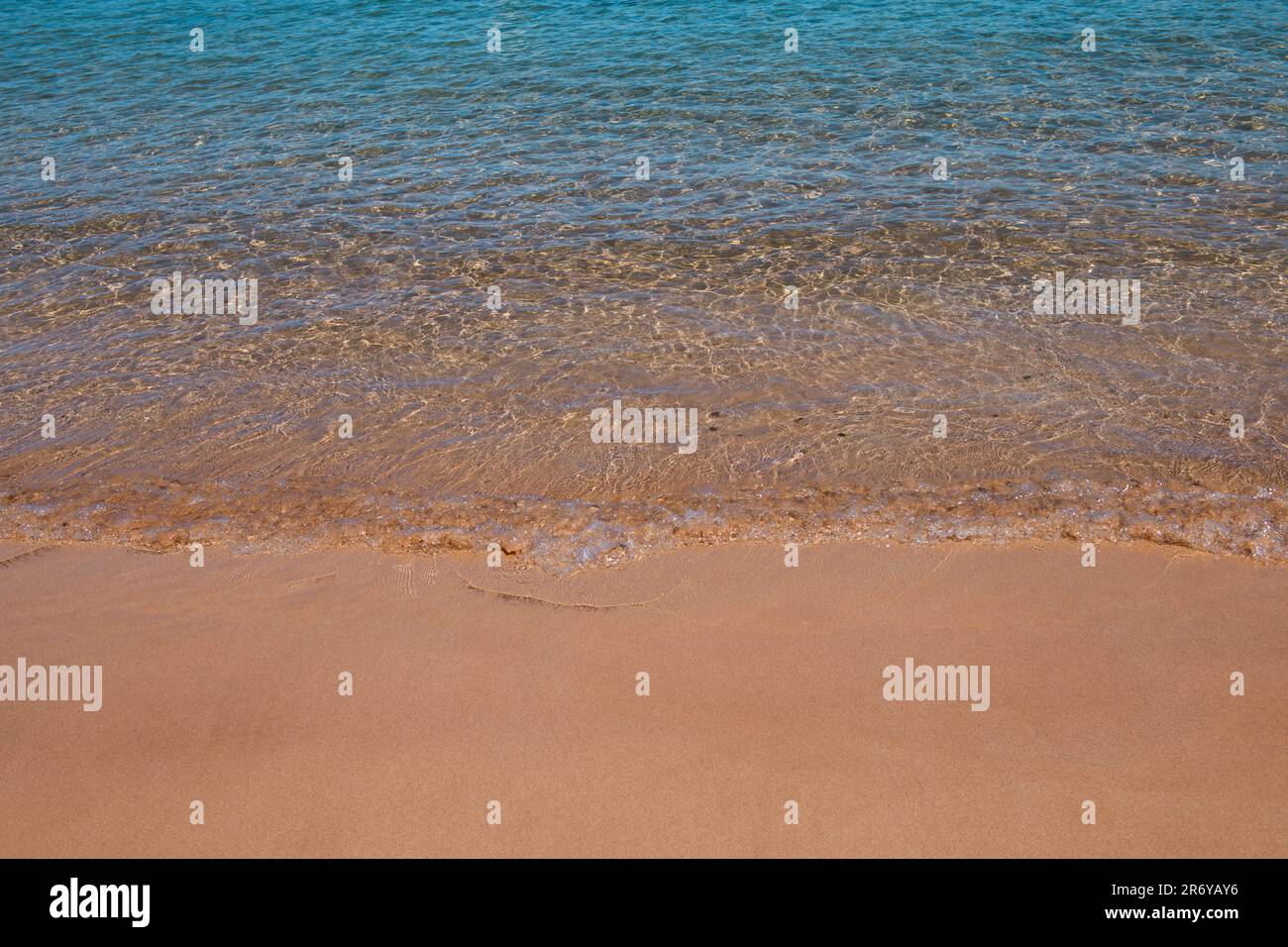 Tropical beach with sea sand on summer vacation Stock Photo - Alamy