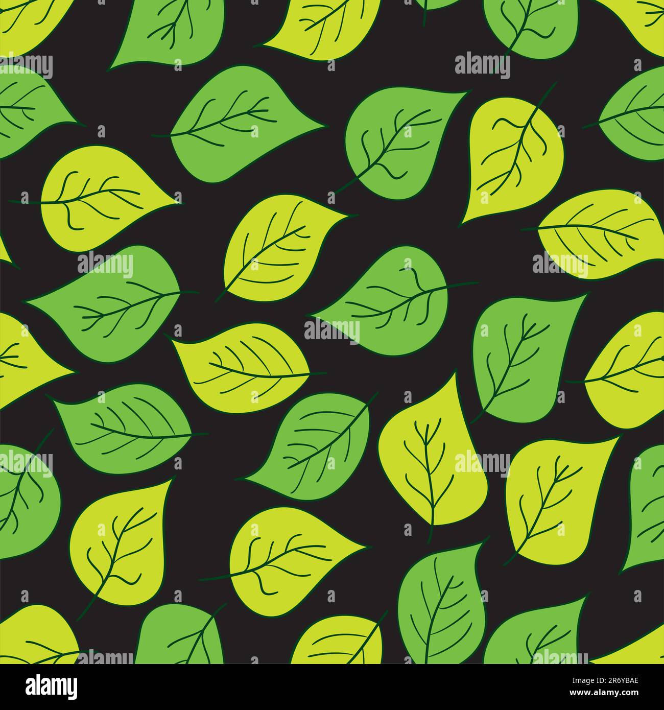 Fractal leaf pattern Stock Vector Images - Alamy