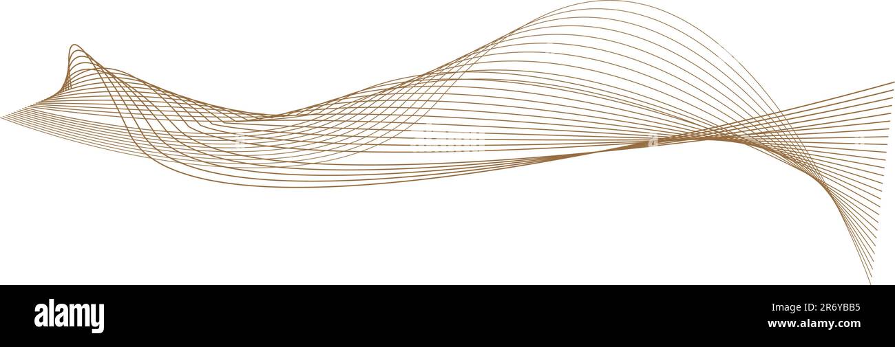 Gold curve hi-res stock photography and images - Alamy