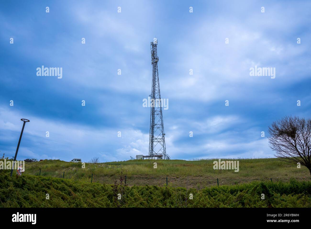Telecommunications Cell Tower Stock Photo - Alamy