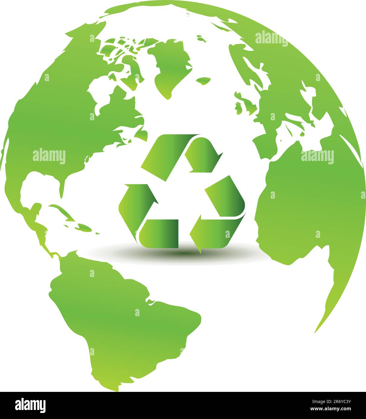 Modern recycling Stock Vector Images - Alamy