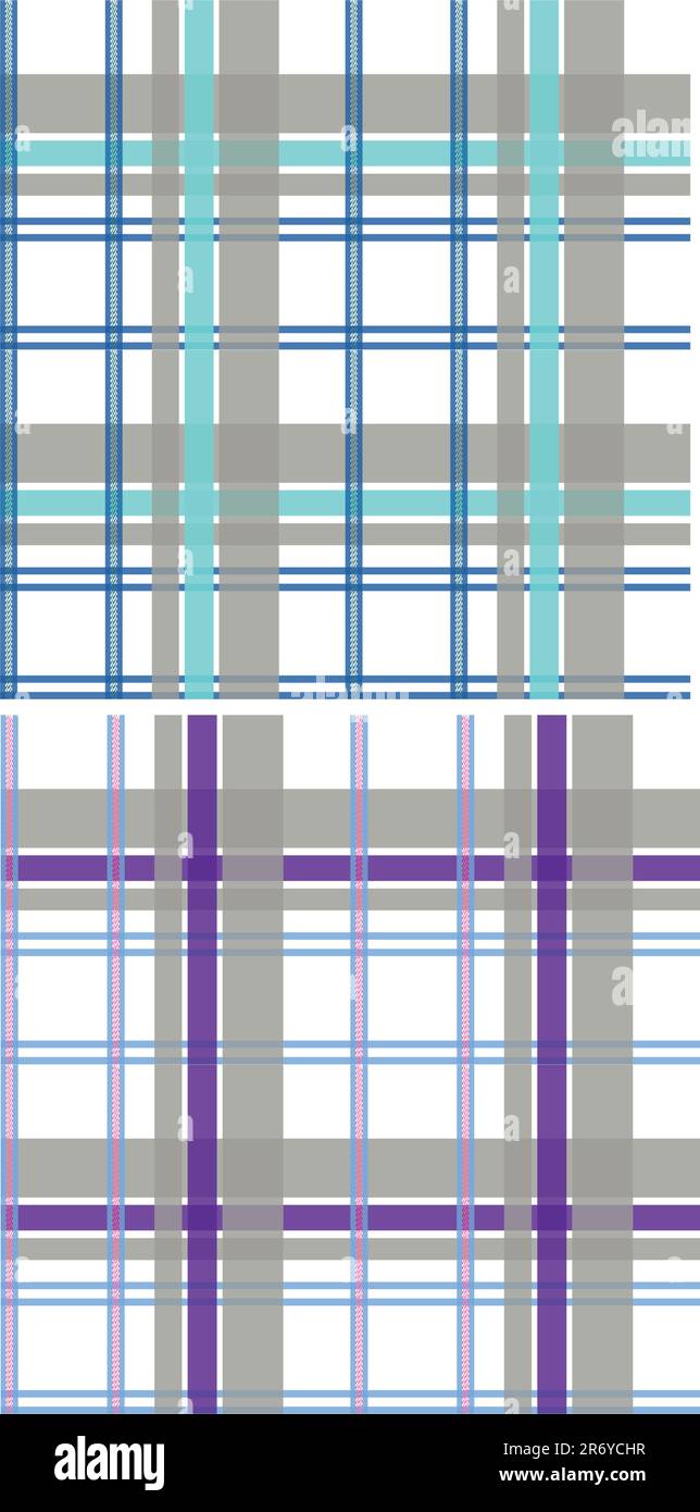 Sample seamless plaid check hi-res stock photography and images - Alamy