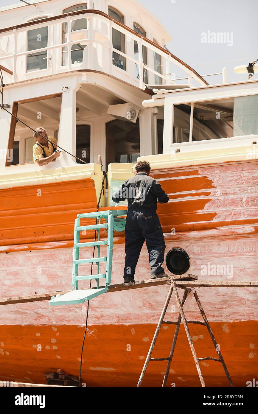 Woodwork restoration hi-res stock photography and images - Alamy