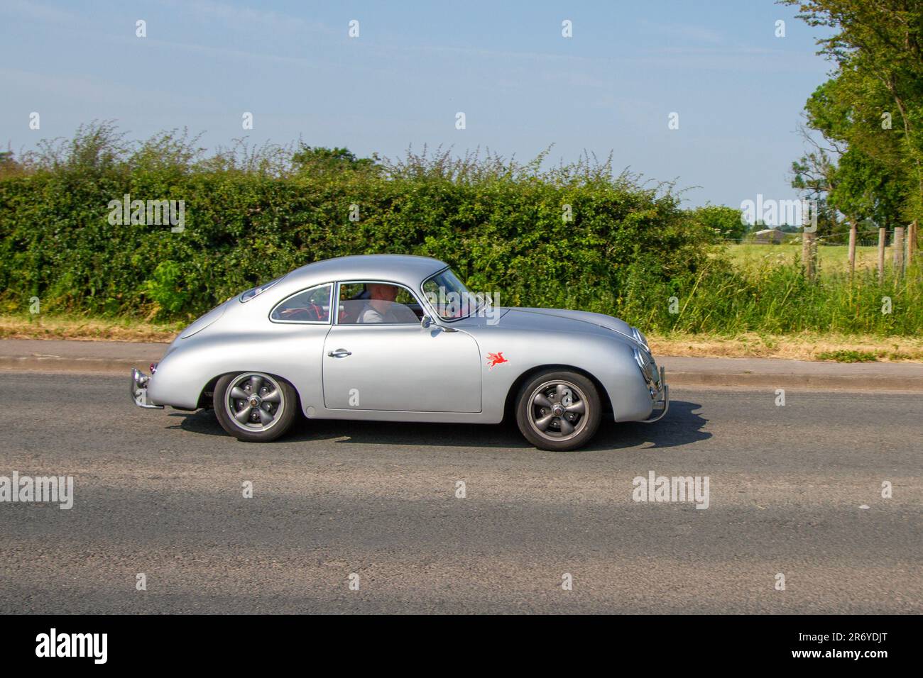 1958, fifties, 50s, Silver PORSCHE Petrol 1582 cc Classic & Performance ...
