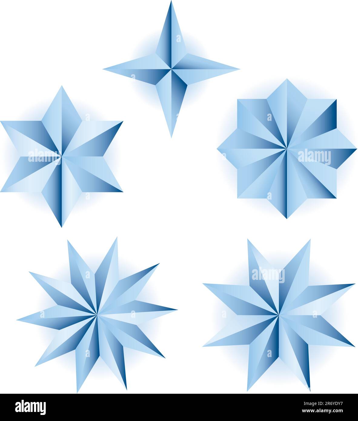 Vector 3d star illustration Stock Vector Image & Art - Alamy