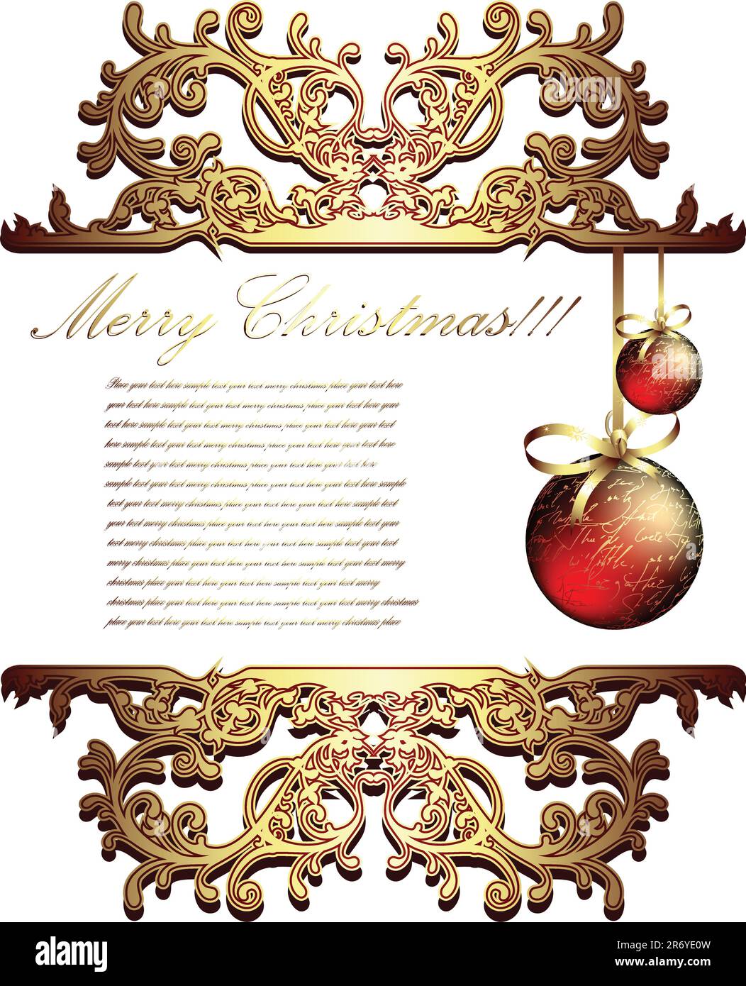 Gold scroll work Cut Out Stock Images & Pictures - Alamy