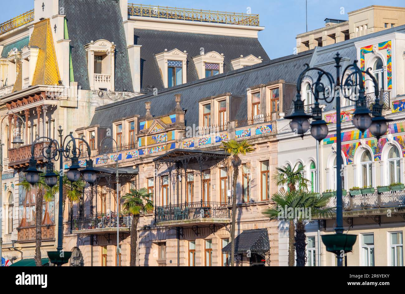Old architecture of the buildings Stock Photo - Alamy