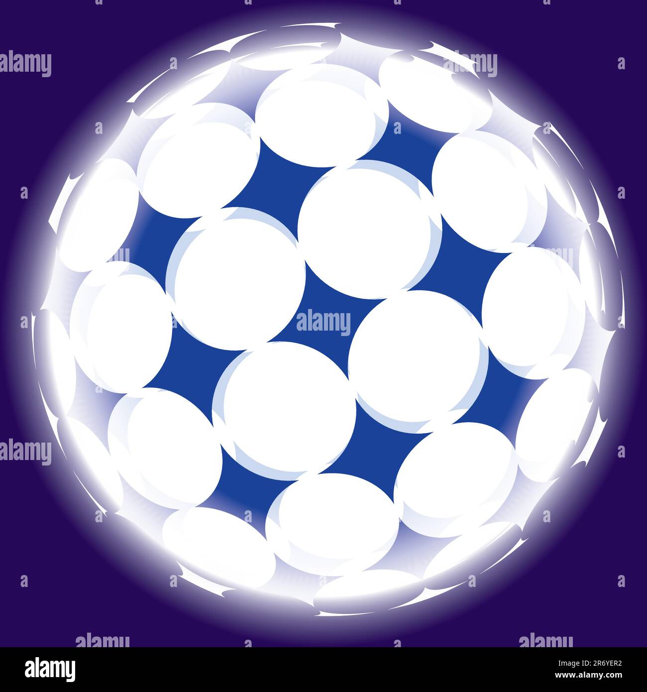 Abstract vector ball background illustration Stock Vector Image & Art ...
