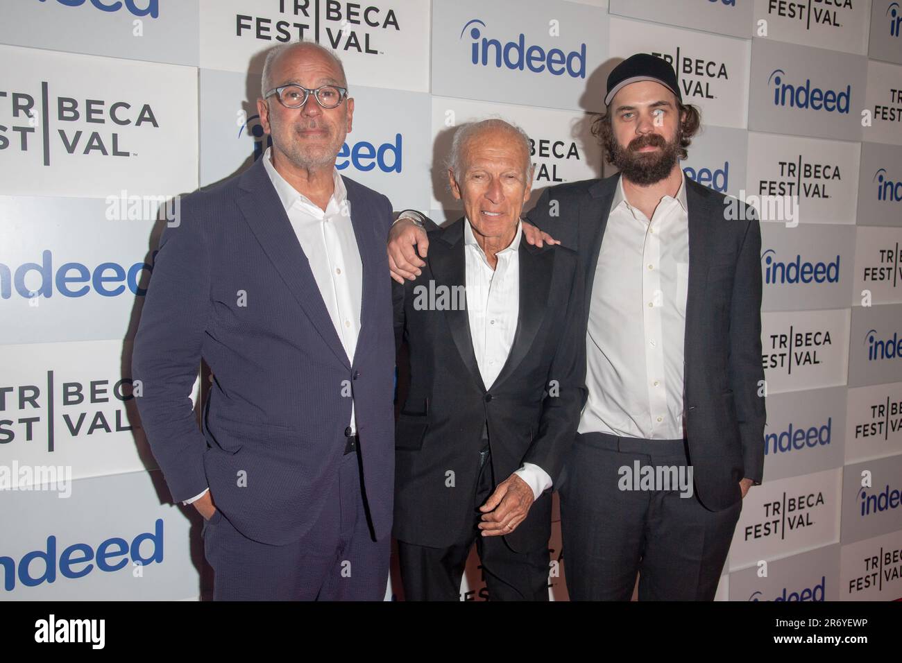 New York, United States. 11th June, 2023. Jon Kamen, Ron Delsener and ...