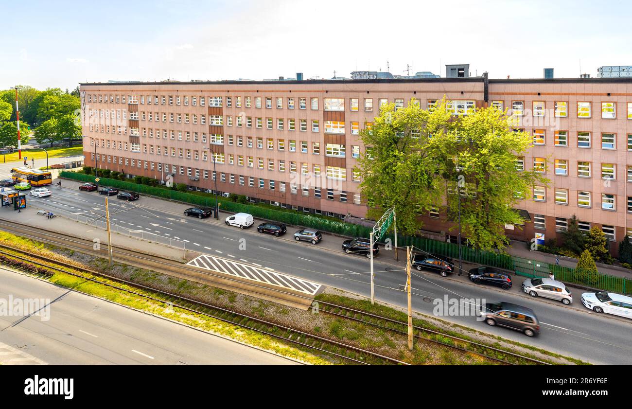 Lodz, Poland - May 21, 2023: Clinical Hospital of Military Medical ...