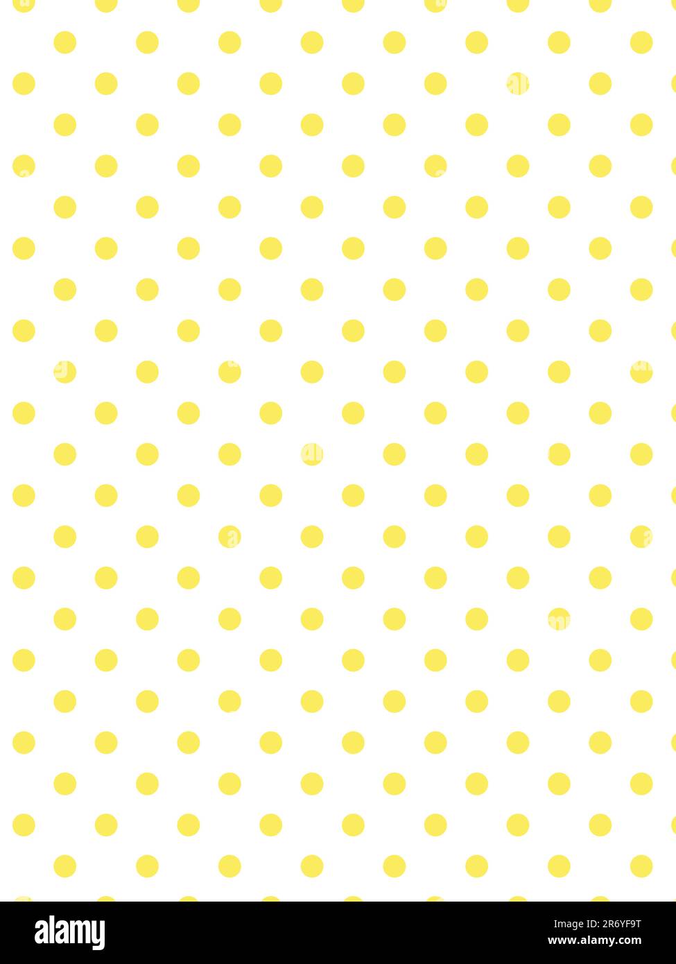 Vector eps8 White background with yellow polka dots Stock Vector Image ...
