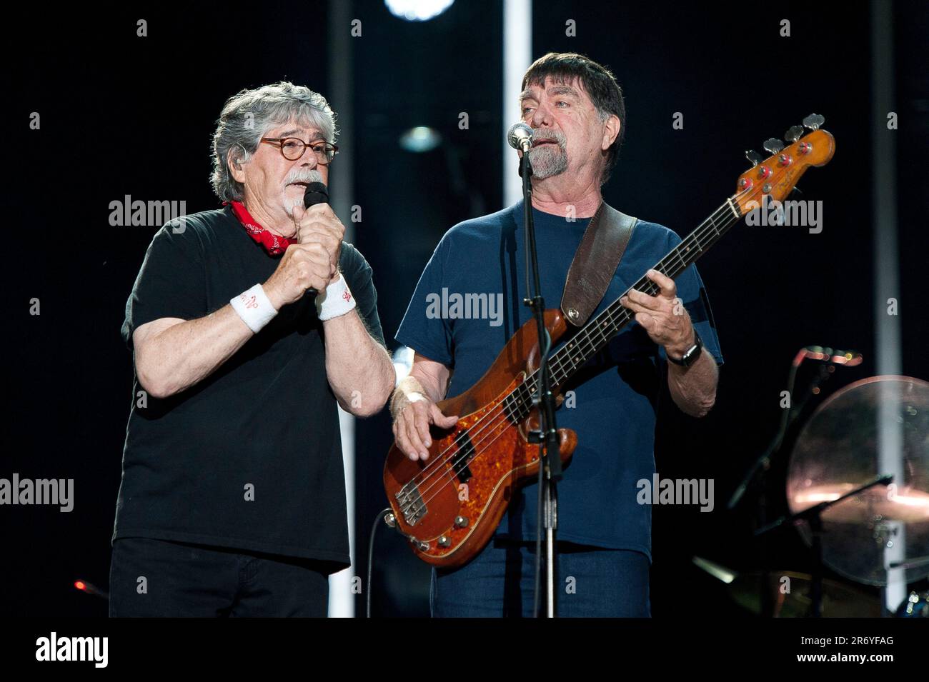 June 11, 2023 - Nashville, Tennessee; USA - Musicians TEDDY GENTRY and ...