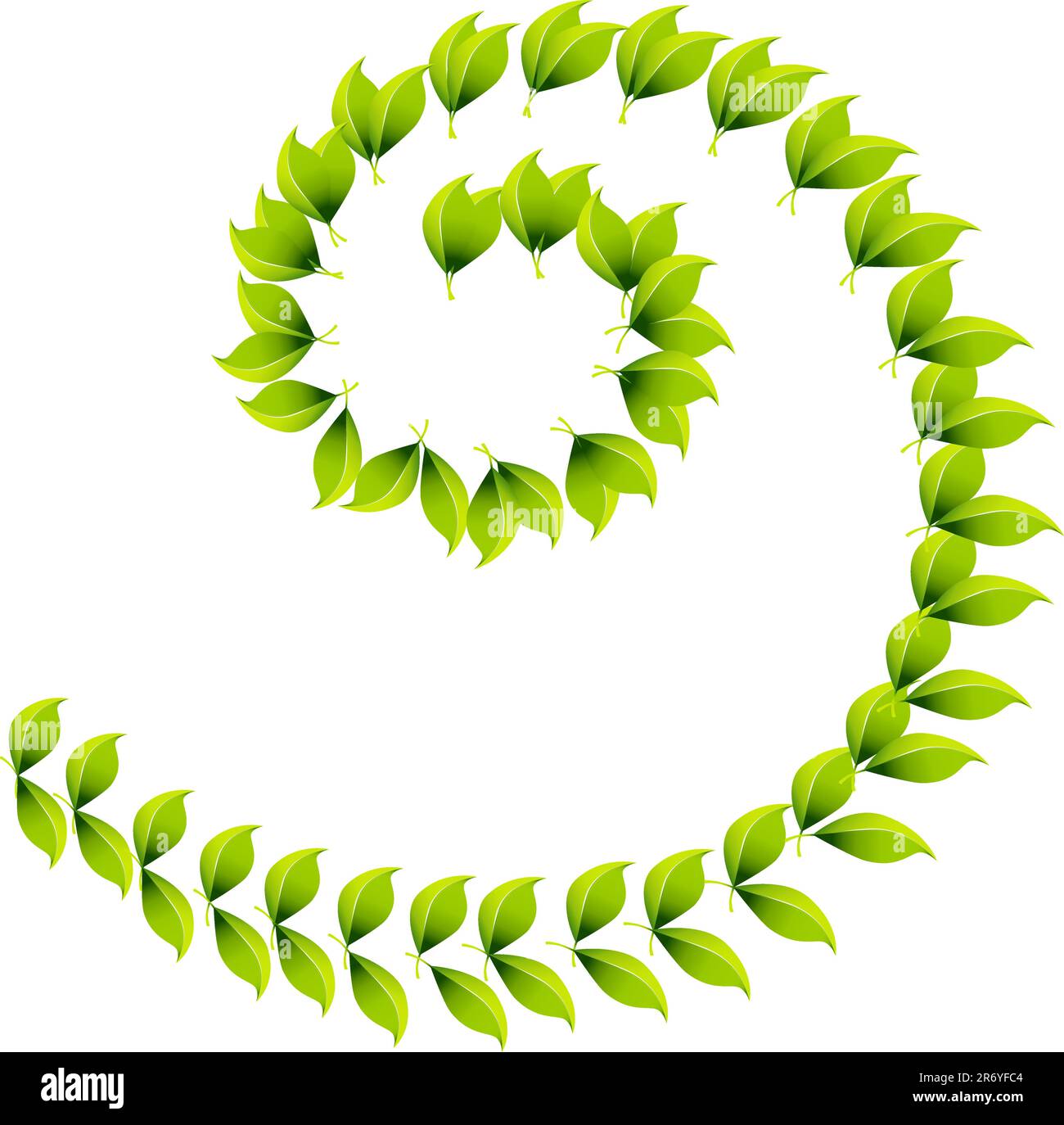 Tree spiral Stock Vector Images - Alamy