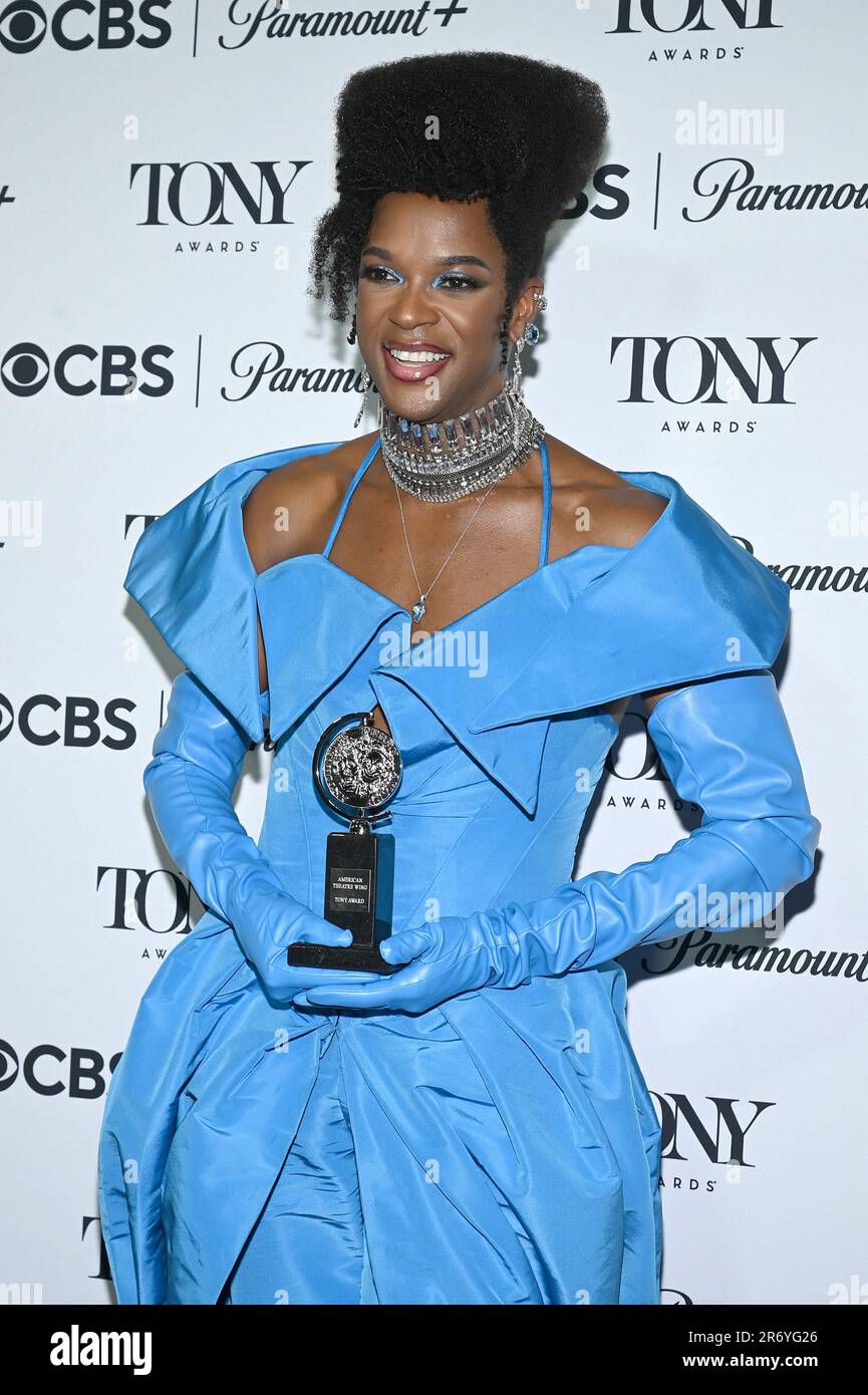 New York, USA. 11th June, 2023. J. Harrison Ghee, winner of the Best ...