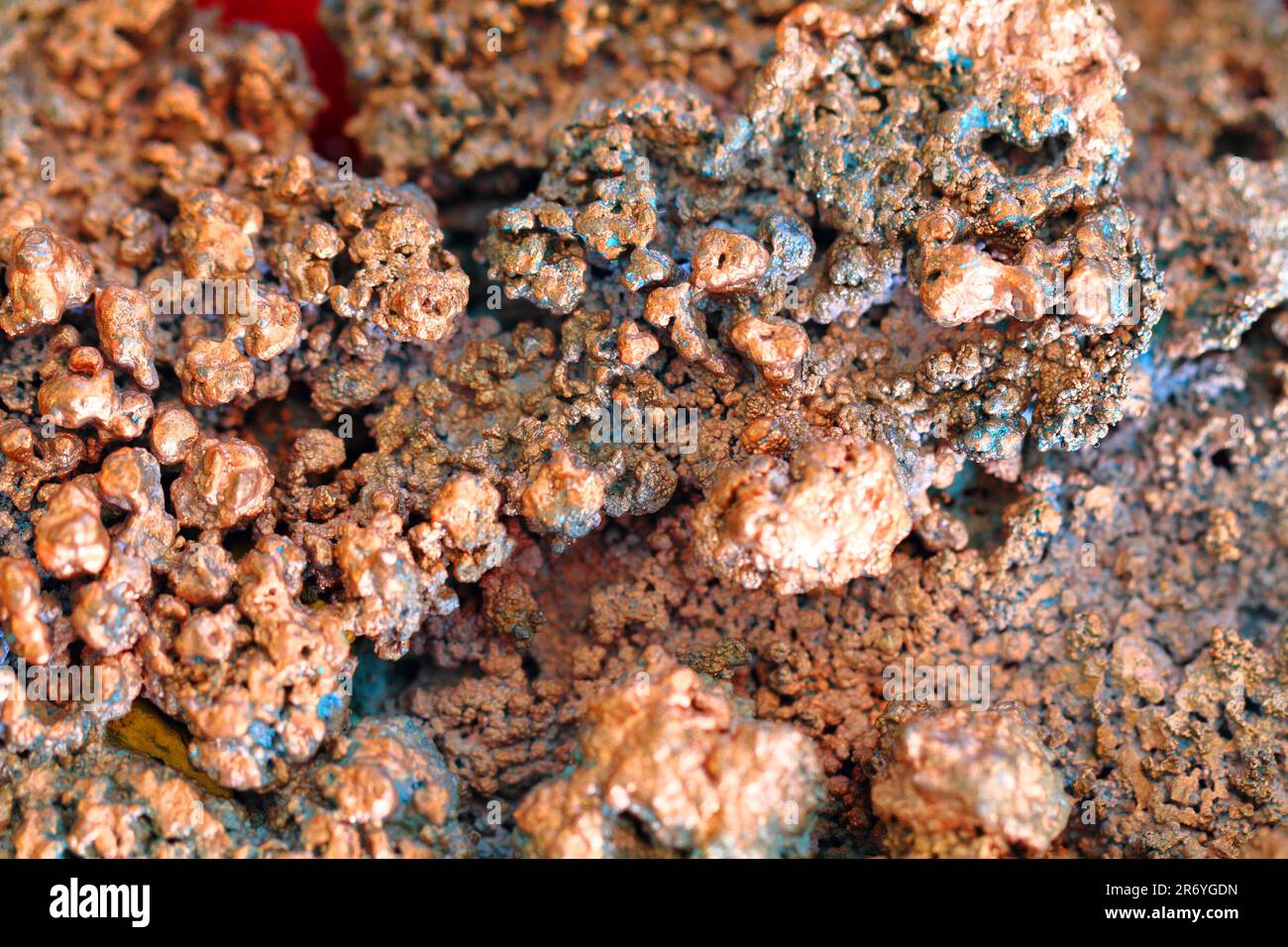copper metal texture as very nice mineral background Stock Photo - Alamy