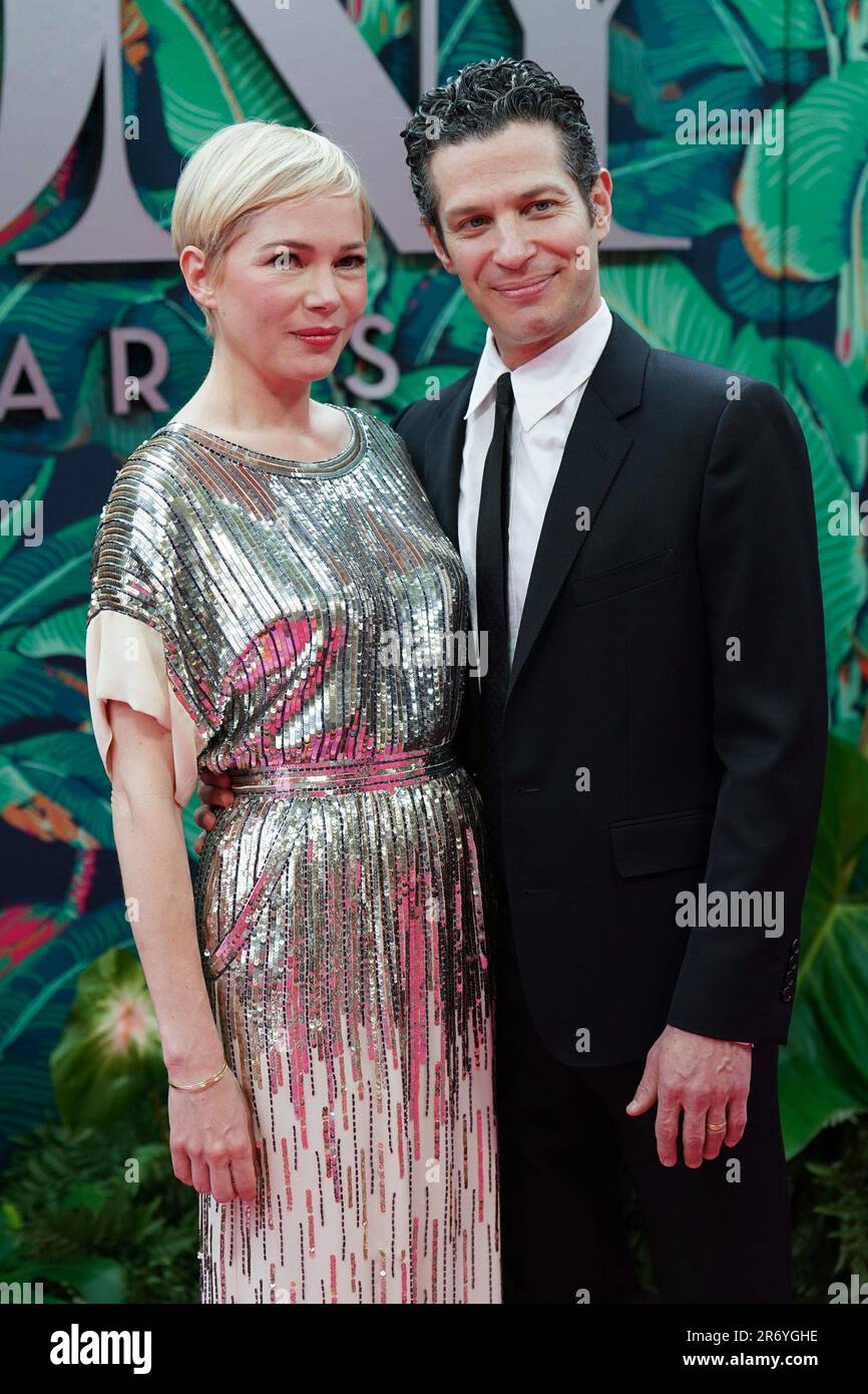 New York, NY, USA. 11th June, 2023. Michelle Williams, Thomas Kail at ...