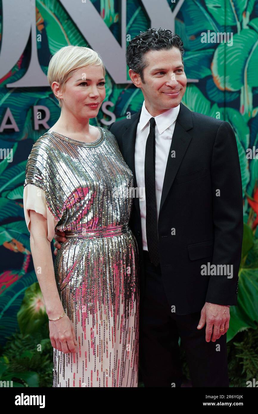 New York, NY, USA. 11th June, 2023. Michelle Williams, Thomas Kail at ...