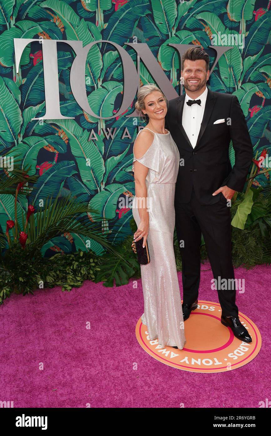 New York, NY, USA. 11th June, 2023. Carmen Bierens, Gareth Owen at ...