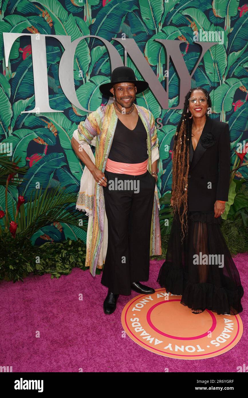 New York, NY, USA. 11th June, 2023. Jonathan McCrory, Sade Lythcott at ...
