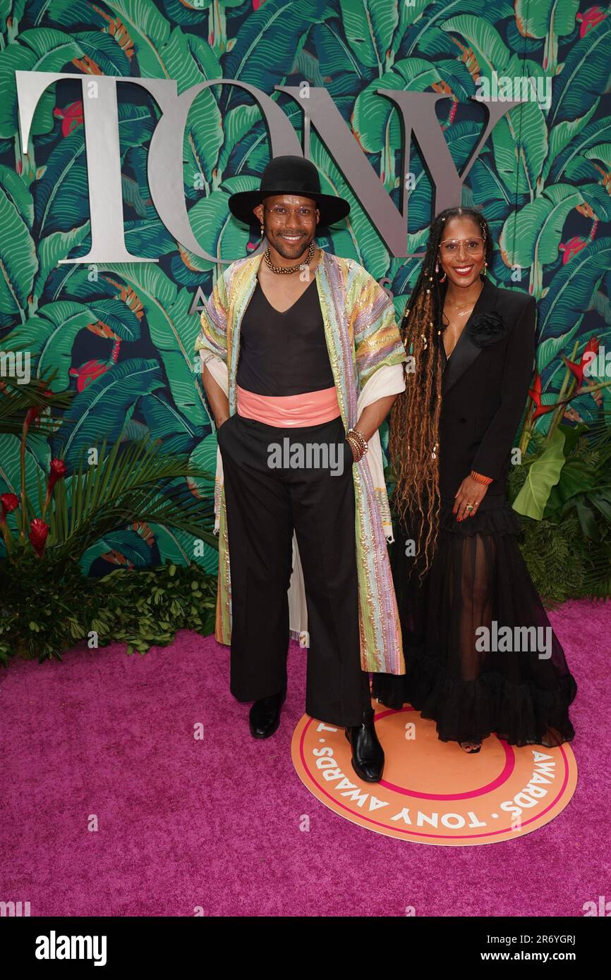 New York, NY, USA. 11th June, 2023. Jonathan McCrory, Sade Lythcott at ...