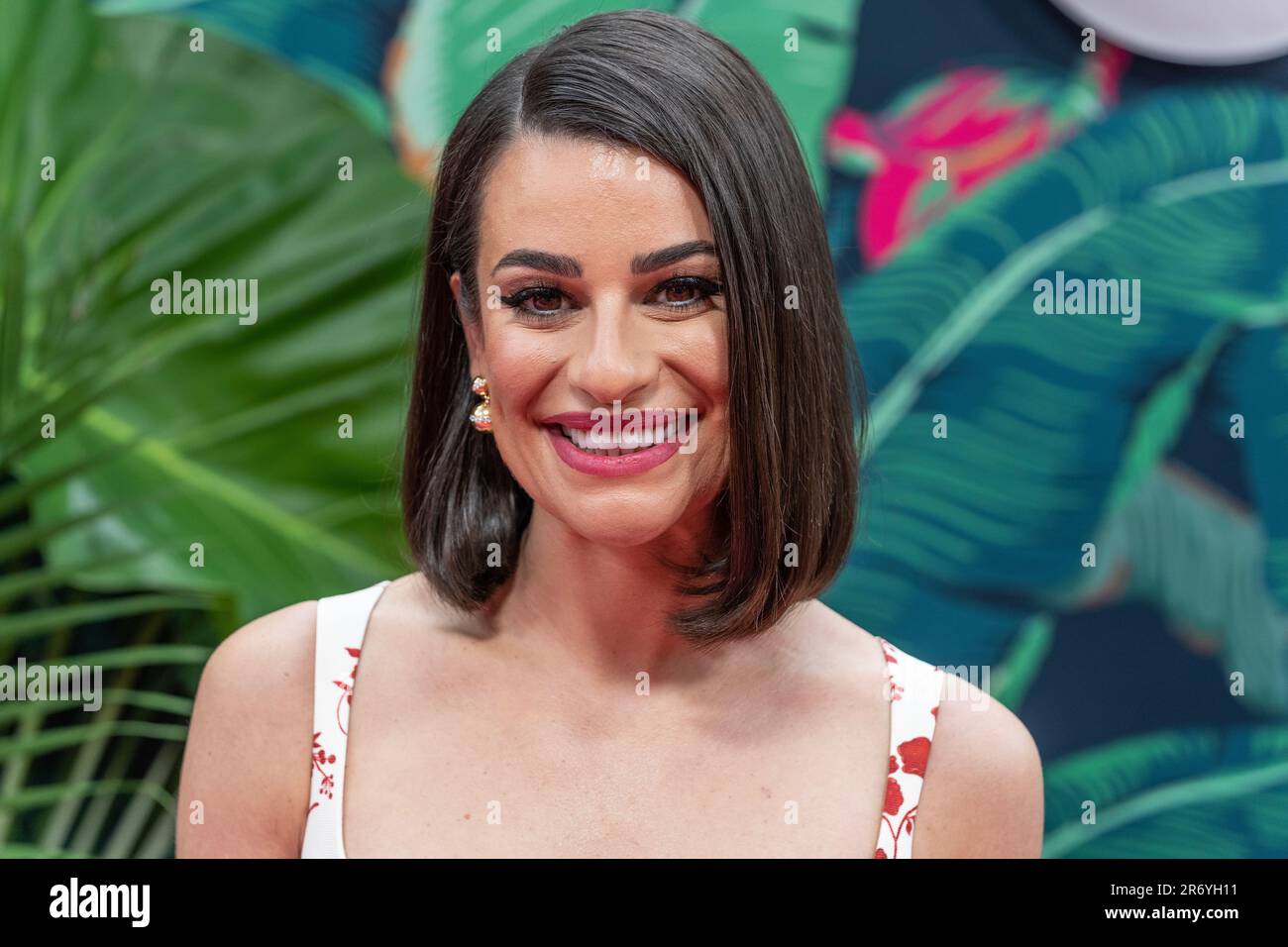 Lea Michele attends 76th Annual Tony Awards at United Palace Theatre in New York on June 11 ...